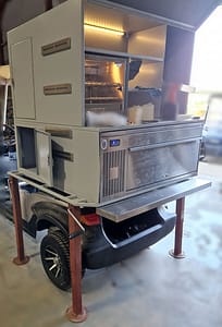 Eco Friendly Mobile Catering Vehicle Electric Vending Cart Solution ...