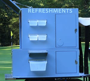 Eco Friendly Mobile Catering Vehicle Electric Vending Cart Solution ...
